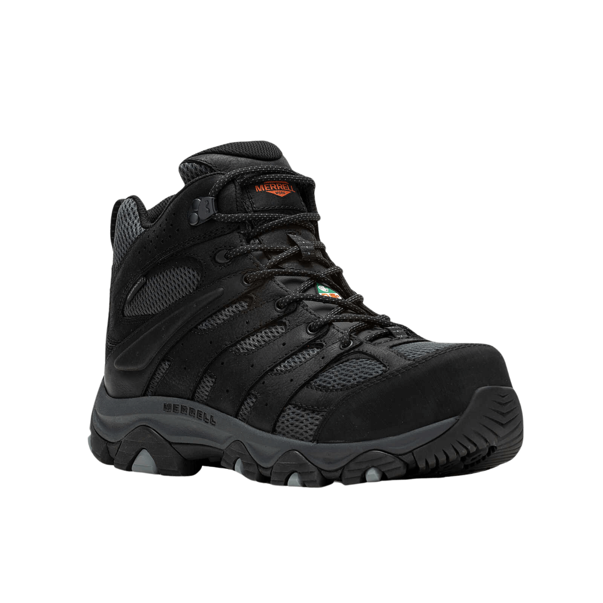Merrell Moab Vertex 2 Mid WaterProof Carbon Fiber CSA Work Safety Boot ...