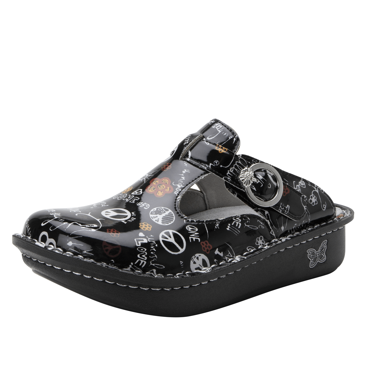 Alegria Women's Classic Peace & Love Clog | Canadian Footwear